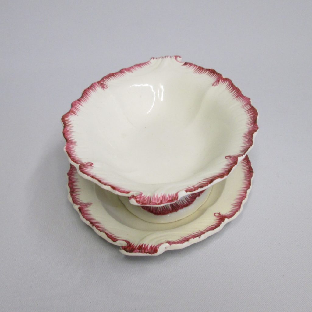 A probably Neale & Co of Staffordshire English Pottery Creamware oval ...